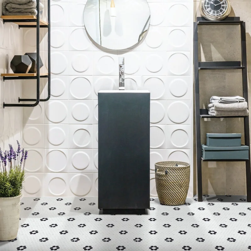 Mosaic Onix Hex Patterns — Julian Tile