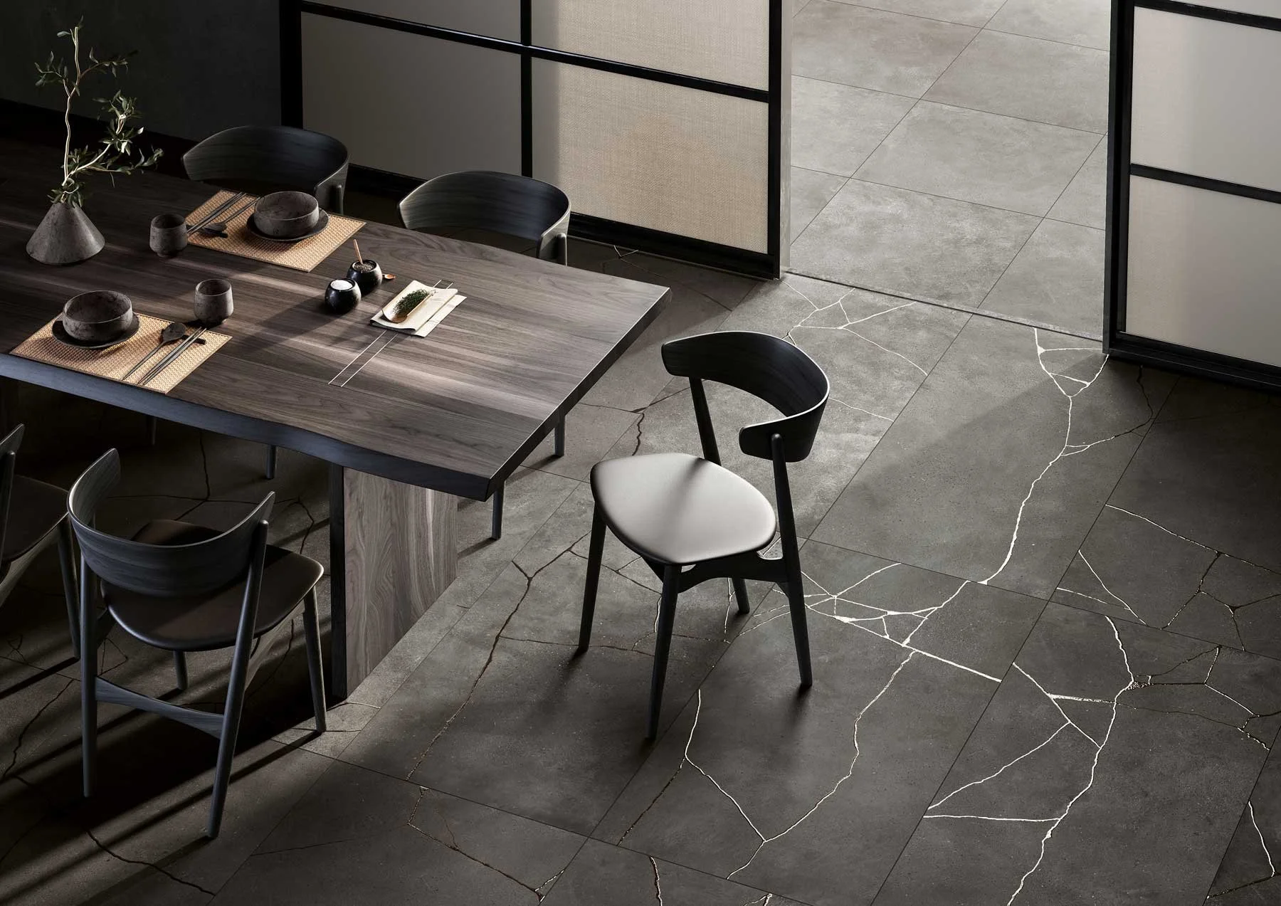 Kintsugi Floor Wall Italian Tile with Japanese Inspiration — Julian Tile