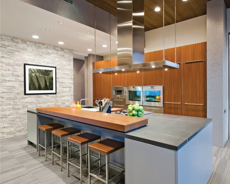 Travertine Split Face Design — Julian Tile