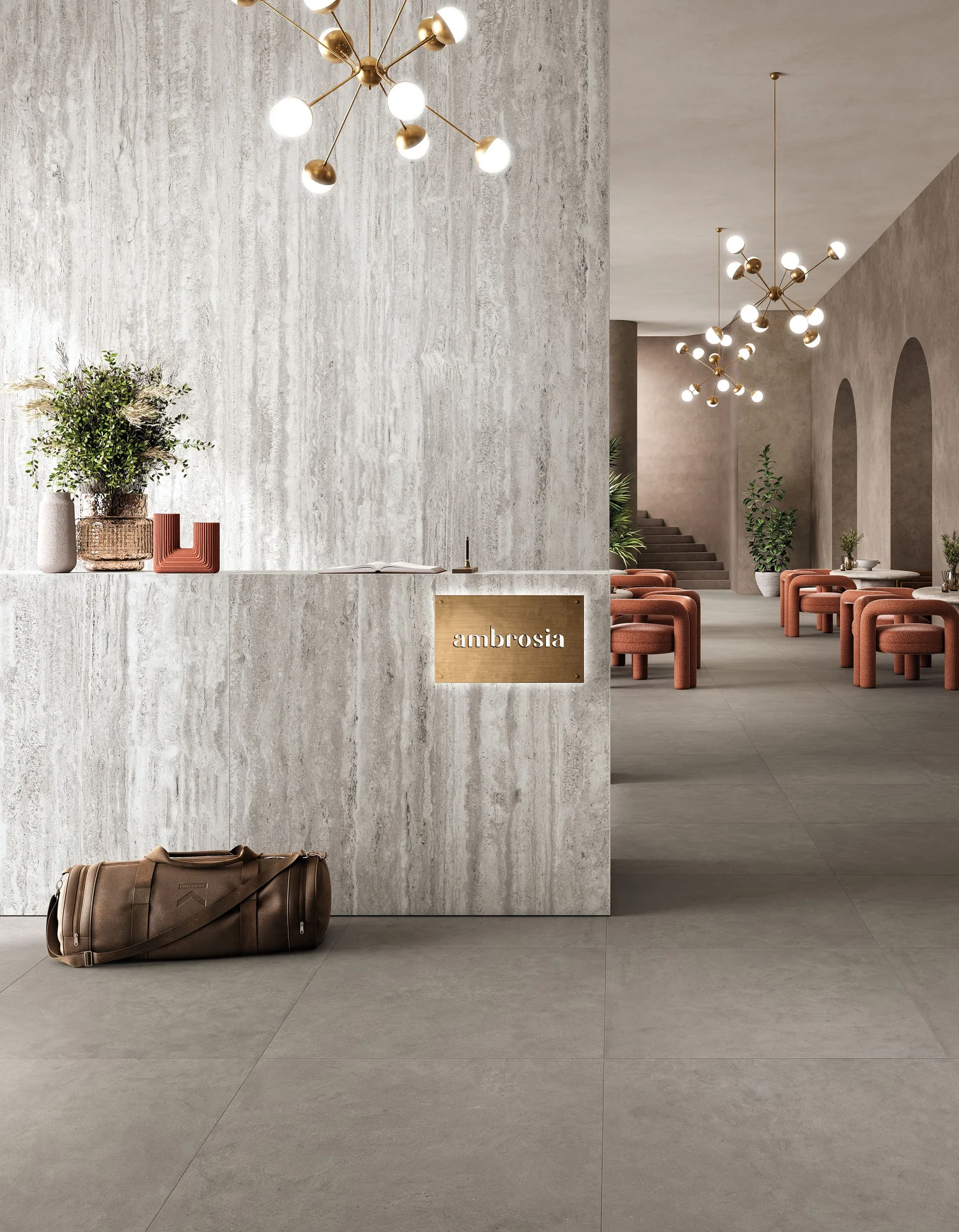 Unique Infinity Arcade Decor Italian Tile White — Julian Tile