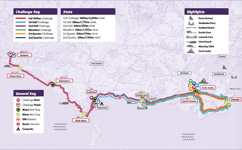 100km Jurassic Coast Challenge Recap: Part One — Arrange. Wander. Focus.