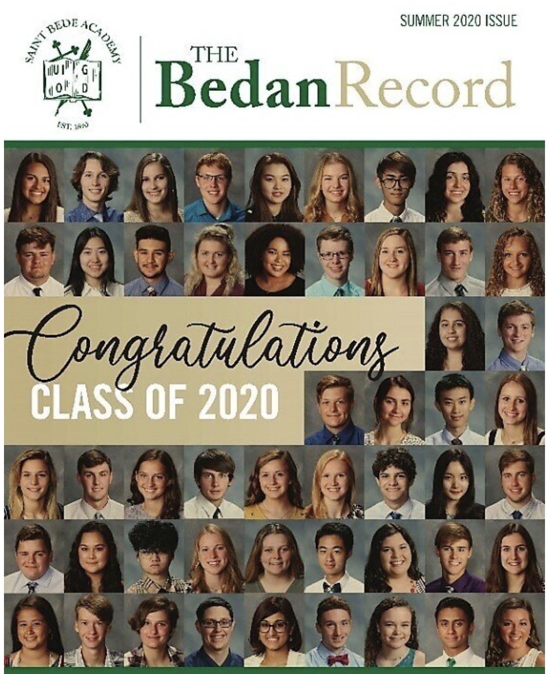 The Bedan Record/Annual Report — Saint Bede Abbey