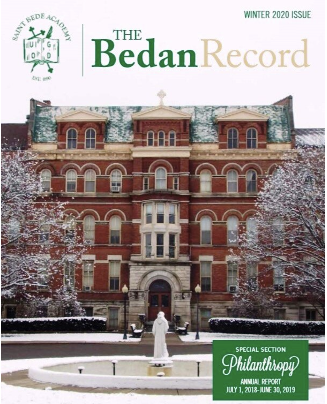 The Bedan Record/Annual Report — Saint Bede Abbey