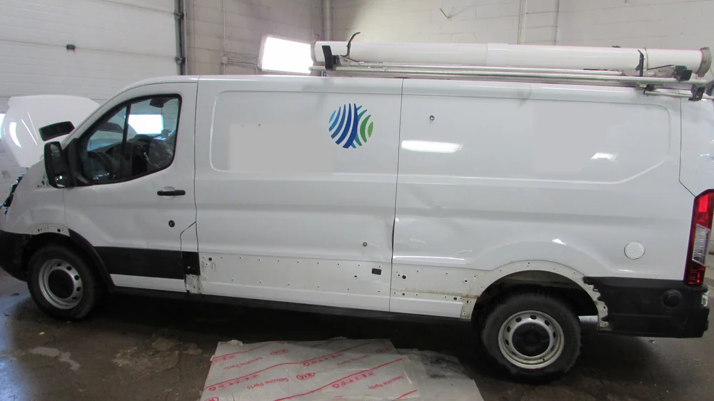 Johnson Controls Transit Van Repair Photo's — Eclipse Auto Refinishing Inc.