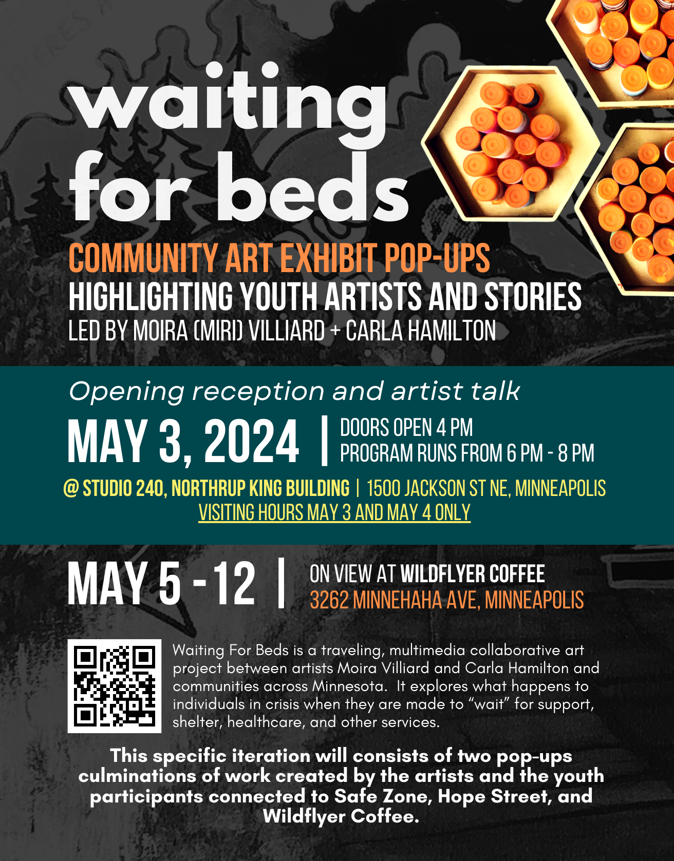 artists in residence calendar — Rosy Simas Danse