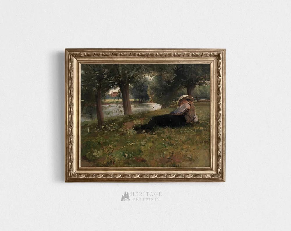 Portrait Oil Painting - Fine Art Print — HERITAGE ART PRINTS