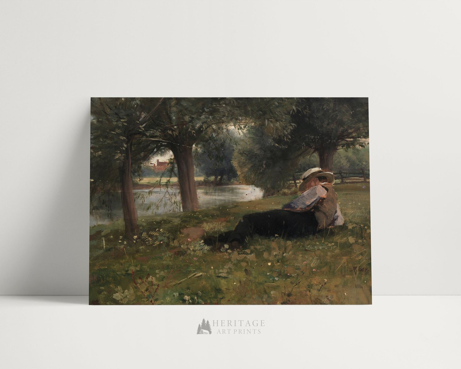 Portrait Oil Painting - Fine Art Print — HERITAGE ART PRINTS
