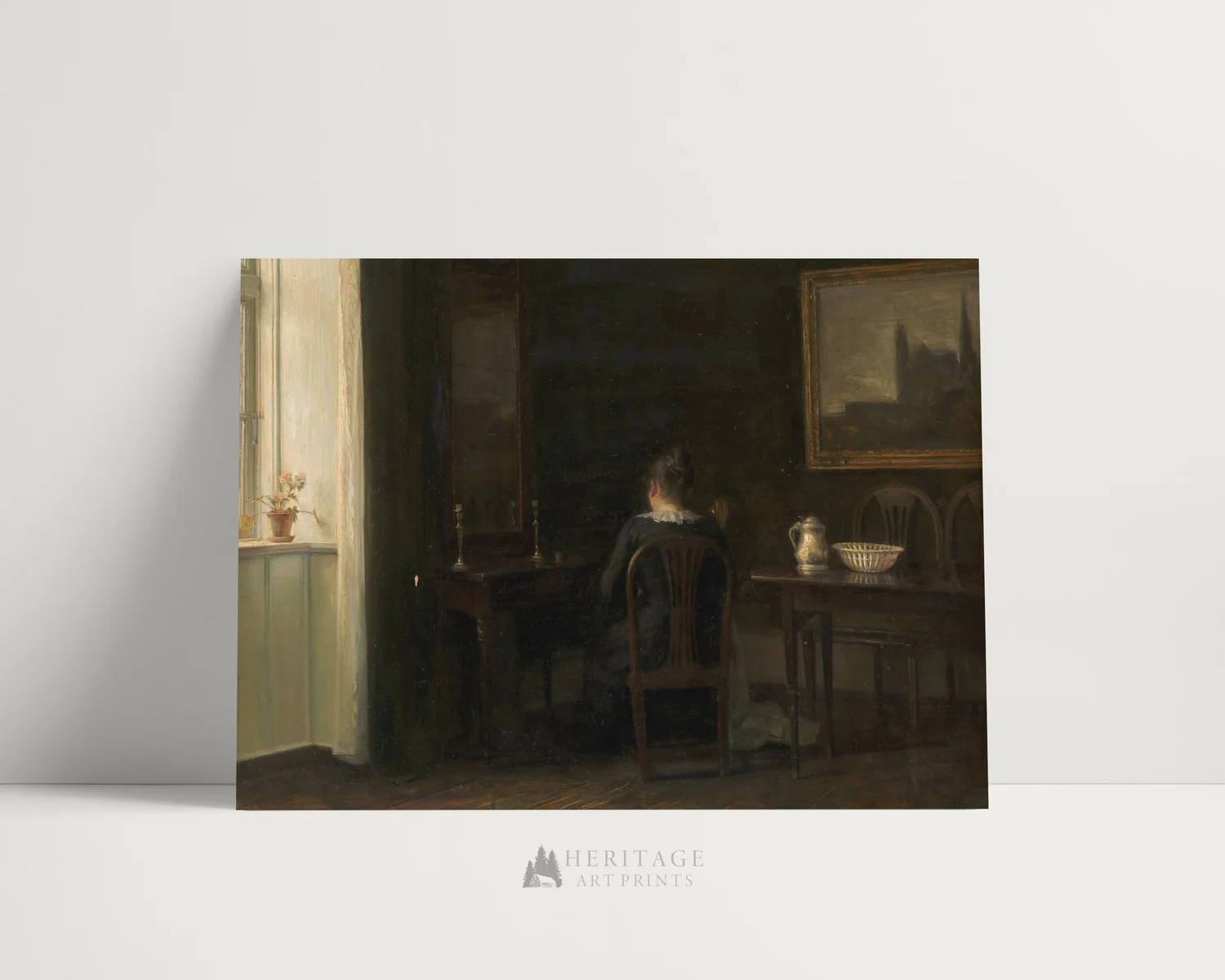 Portrait Oil Painting - Fine Art Print — HERITAGE ART PRINTS
