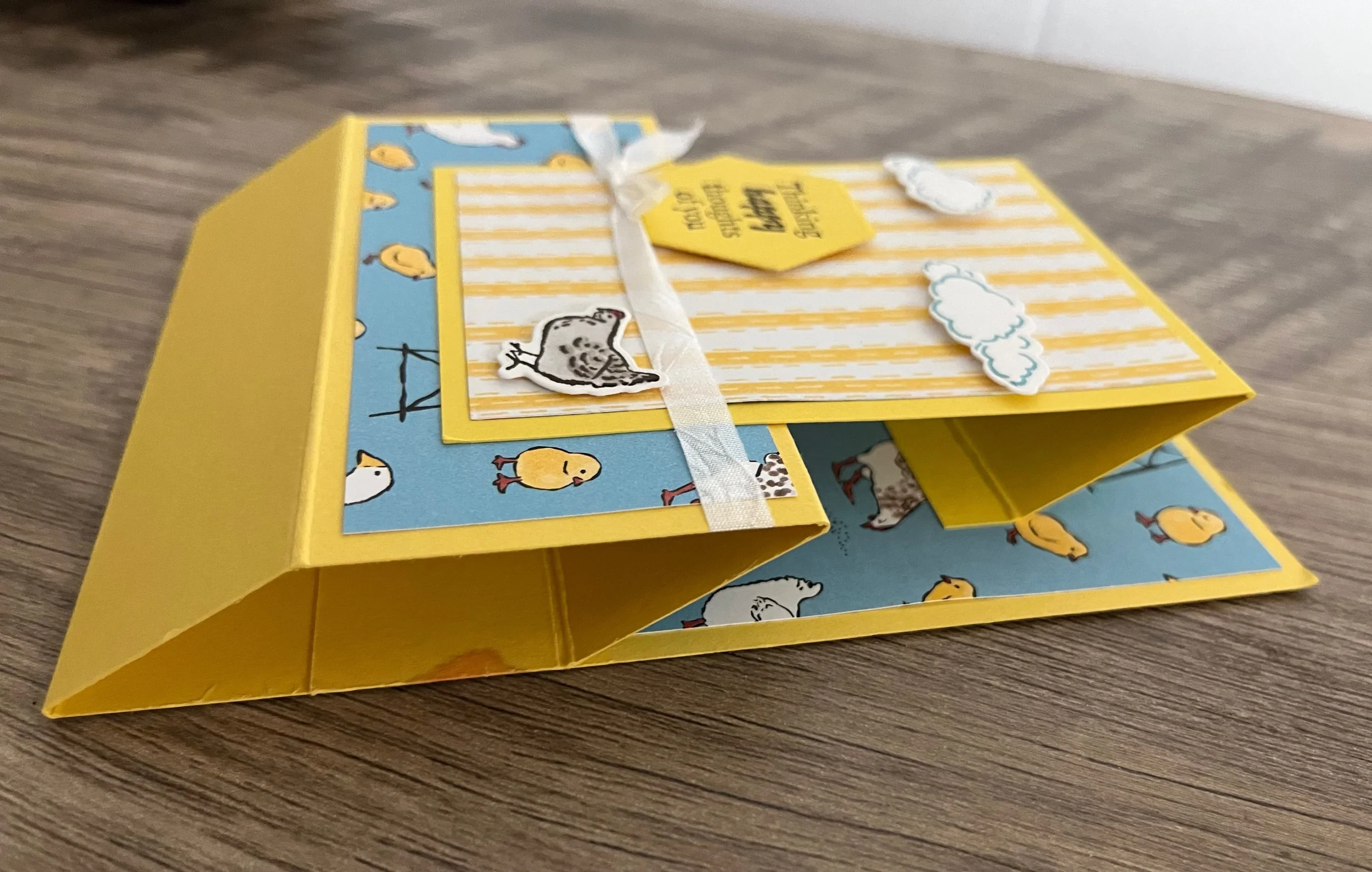 Pop Up Step Card Tutorial With Day At The Farm DSP — Stamptogether