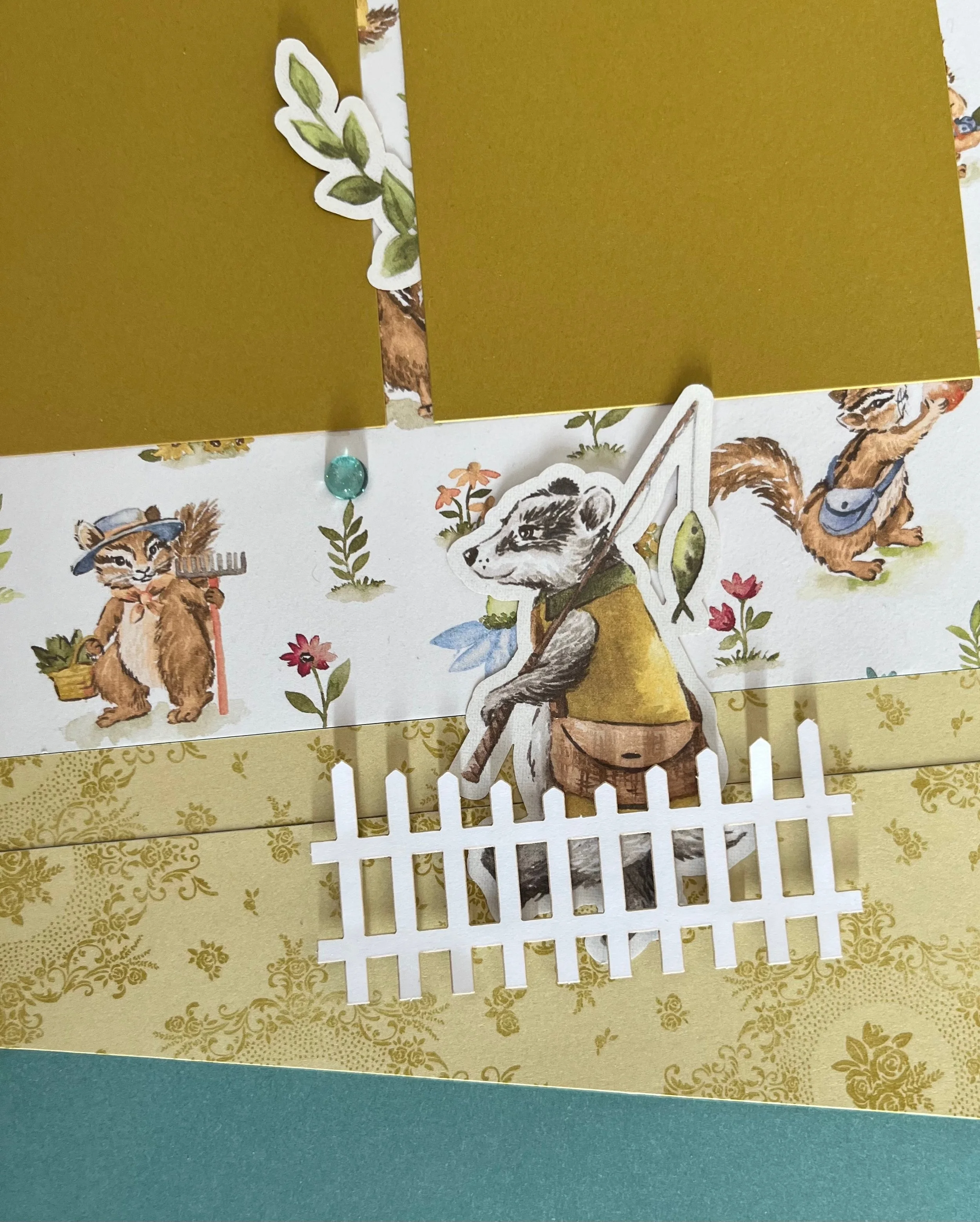 Storybook Moments scrapbook spread — Stamptogether