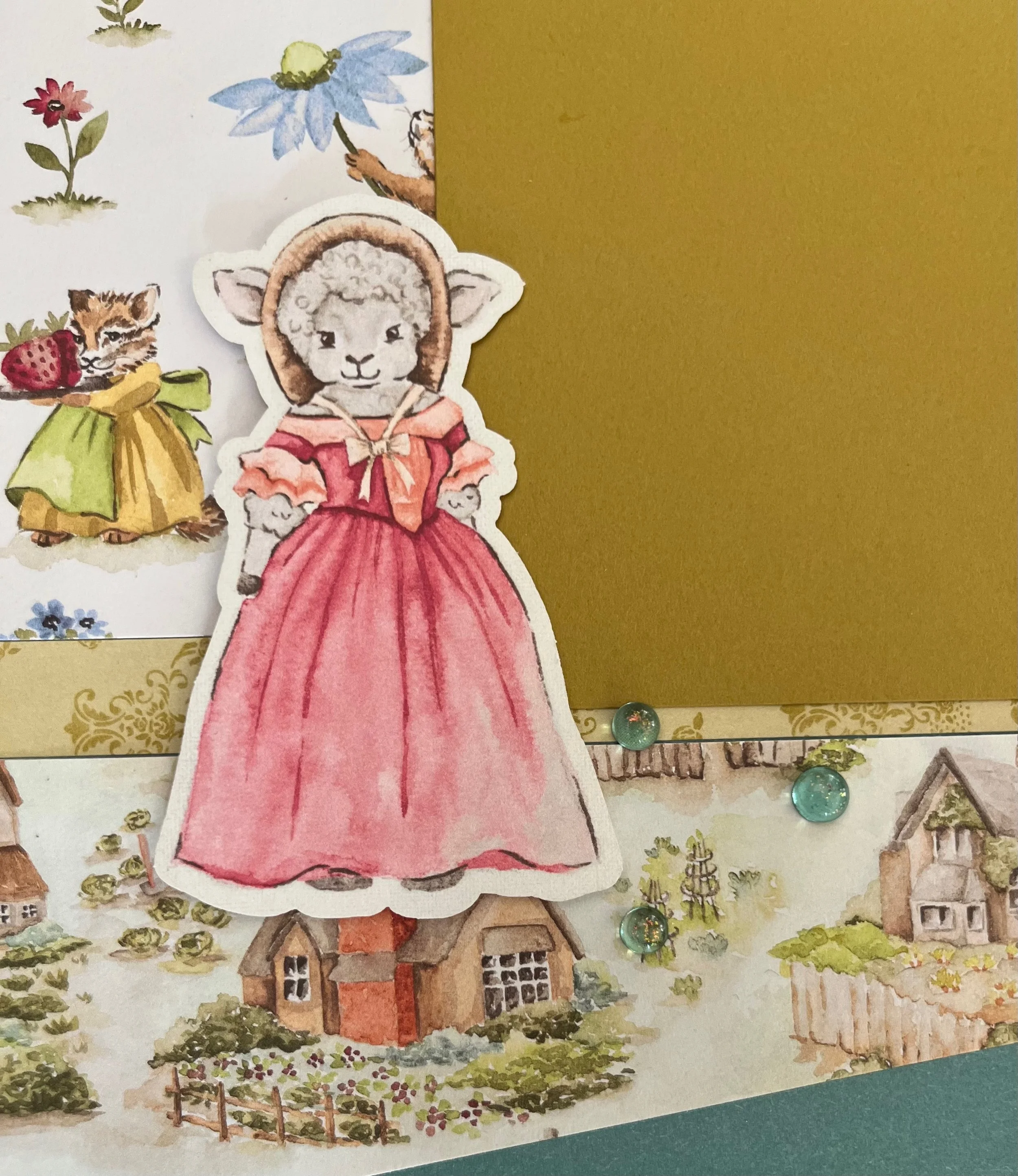 Storybook Moments scrapbook spread — Stamptogether