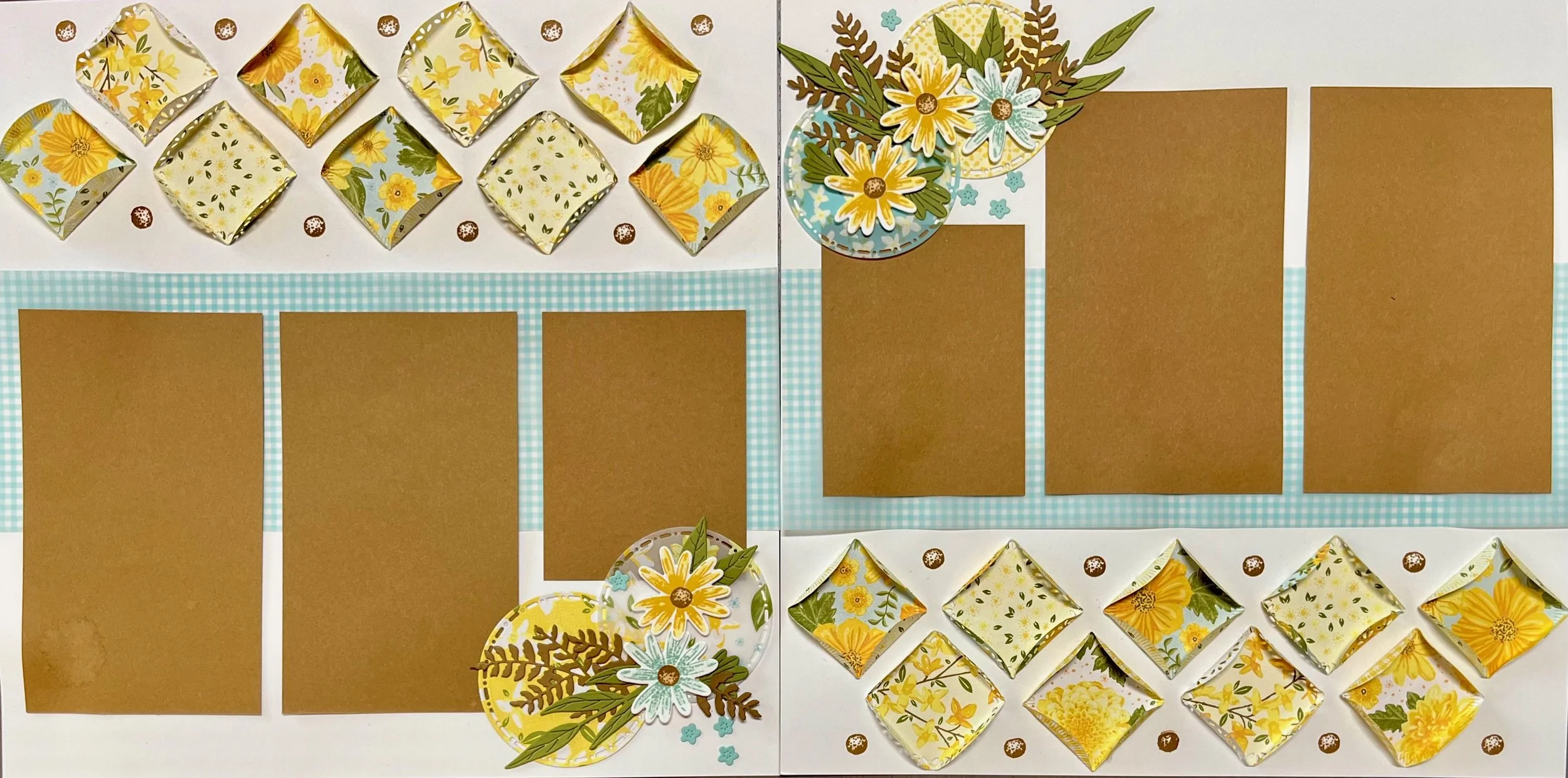 June Scrapbooking 2 page Spreads — Stamptogether