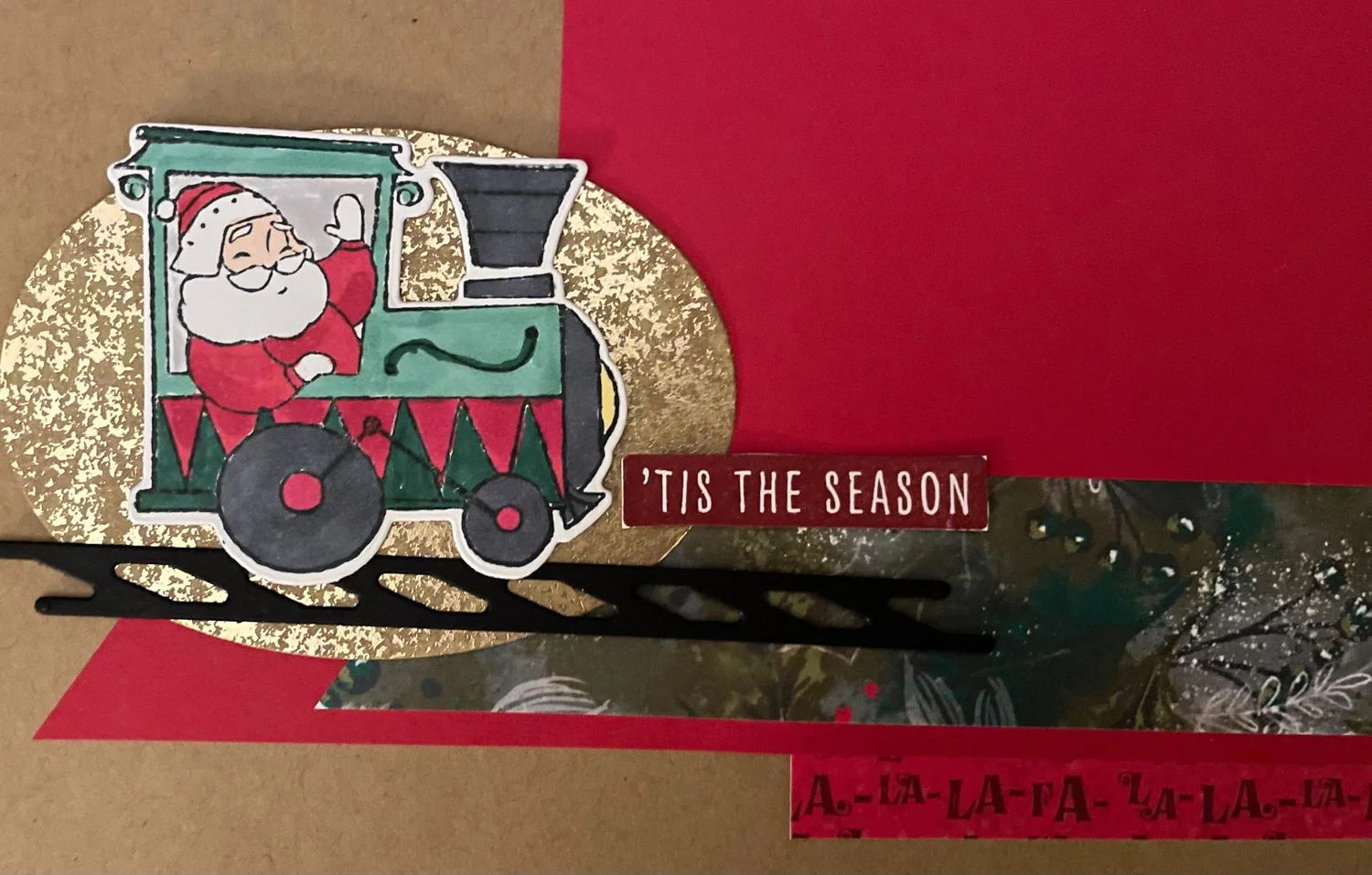 Create excitement using Stampin' Up Santa Express DSP — Stamptogether