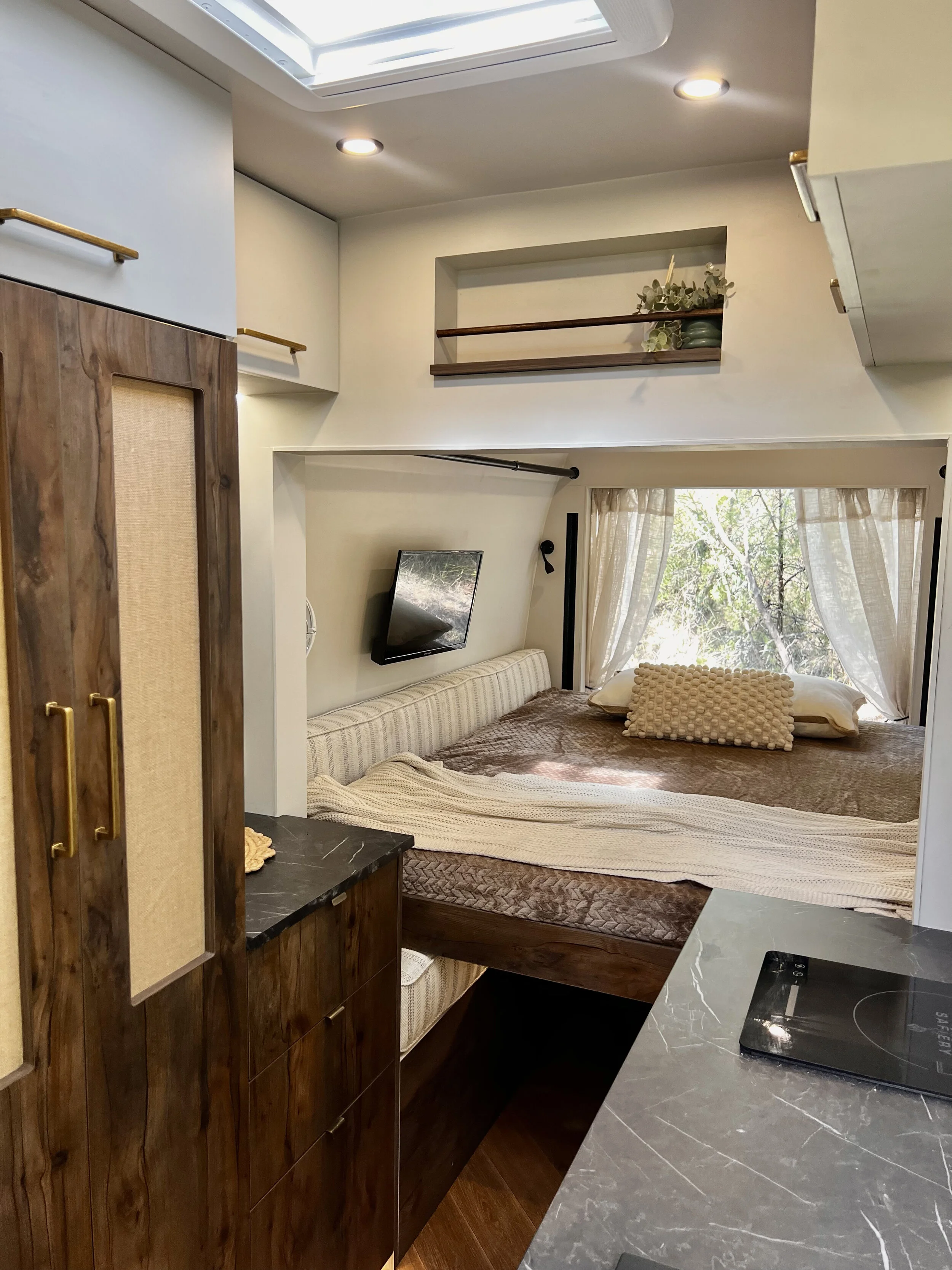 Beautiful Campervan Conversion with Bed Lift by Blackbird Camper Co ...