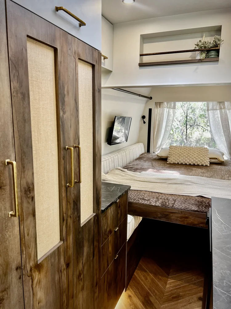 Beautiful Campervan Conversion with Bed Lift by Blackbird Camper Co ...