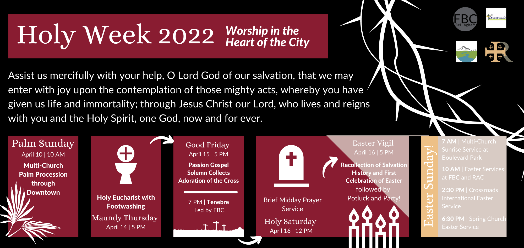 Keeping a Good Holy Week — Reconciliation Anglican Church | Bellingham ...