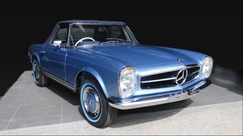 Hemmels 1969 Mercedes Benz 280sl RHD metallic blue pagoda for sale ...