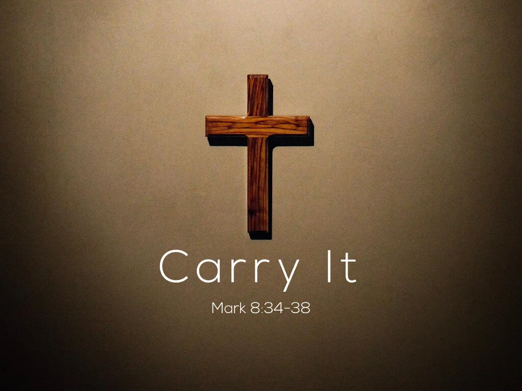 What Does It Mean To Carry The Cross Of Jesus