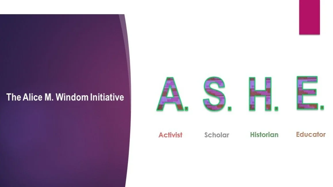 The Alice Windom Initiative — The Griot Museum