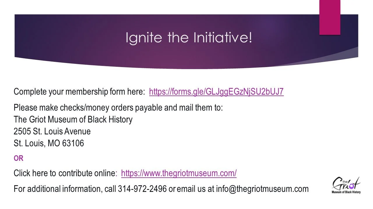 The Alice Windom Initiative — The Griot Museum