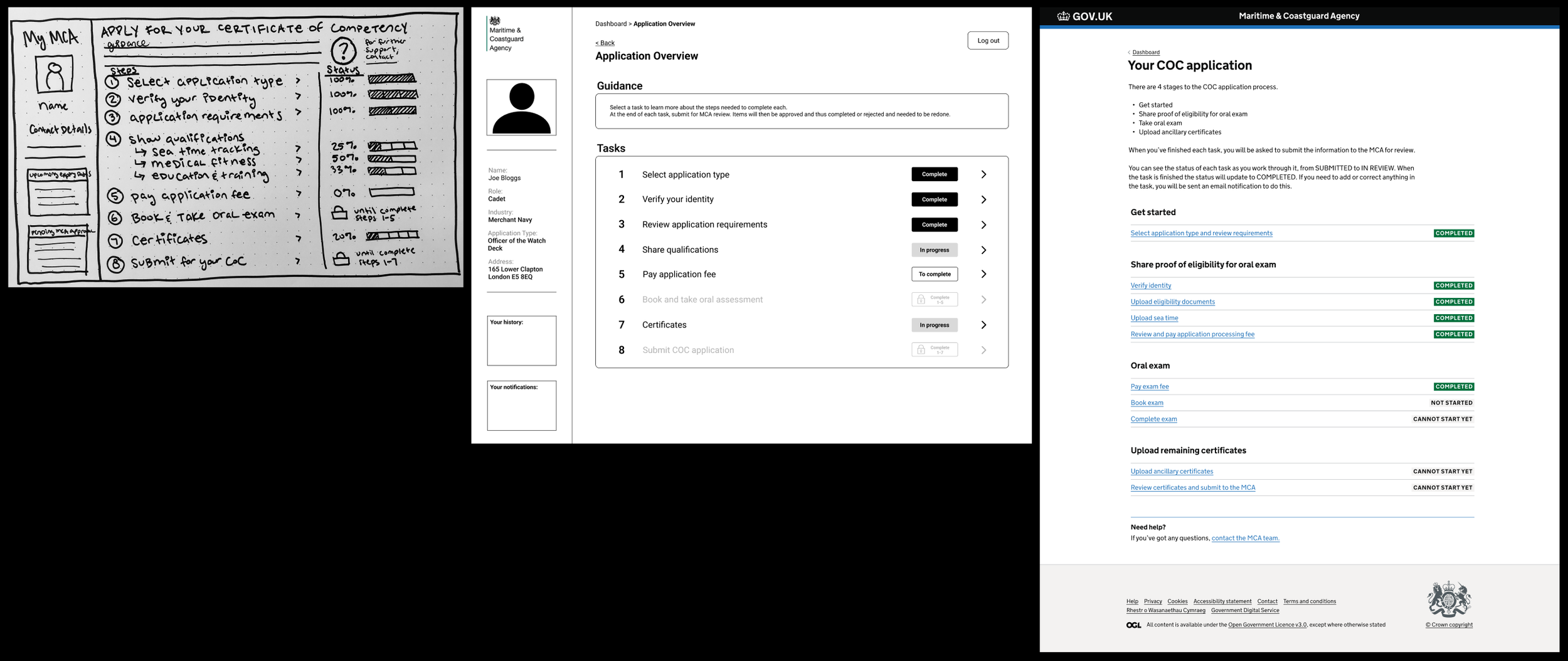 Maritime & Coastguard Agency — Jack Mahon UX