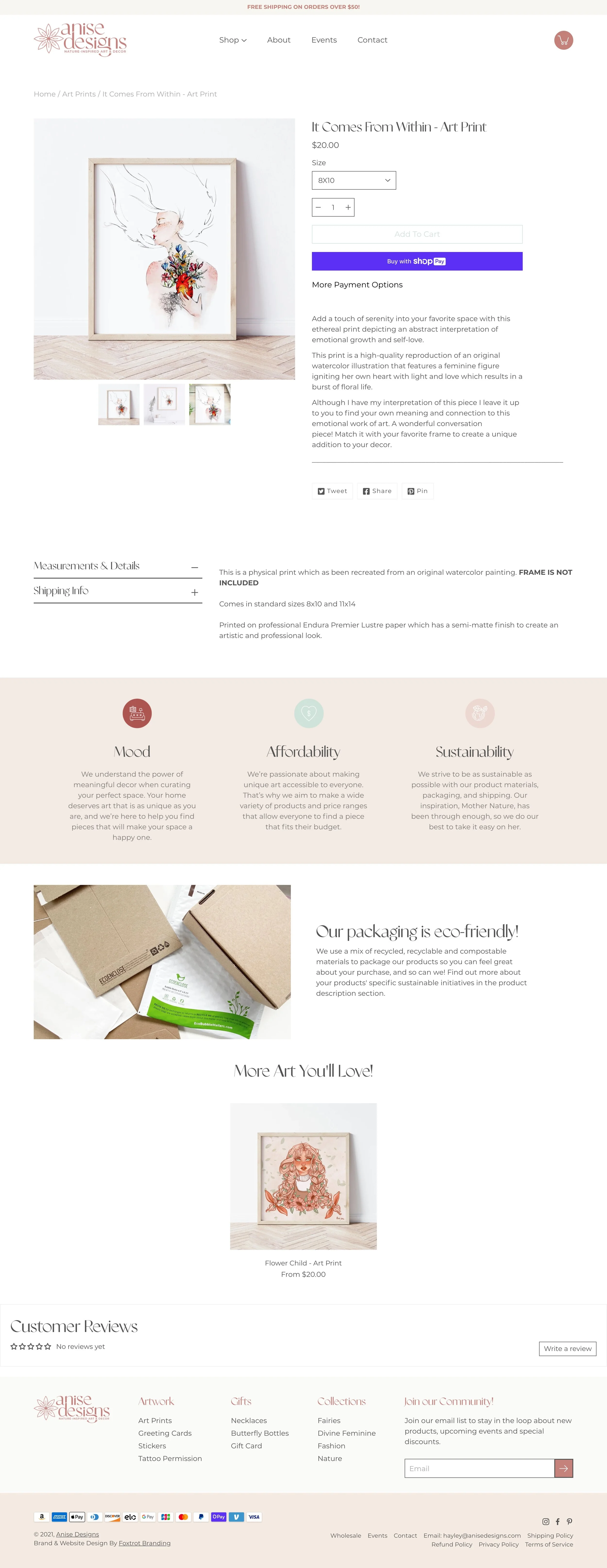 Anise Designs Branding & Web Design - Foxtrot Branding | Design & Education