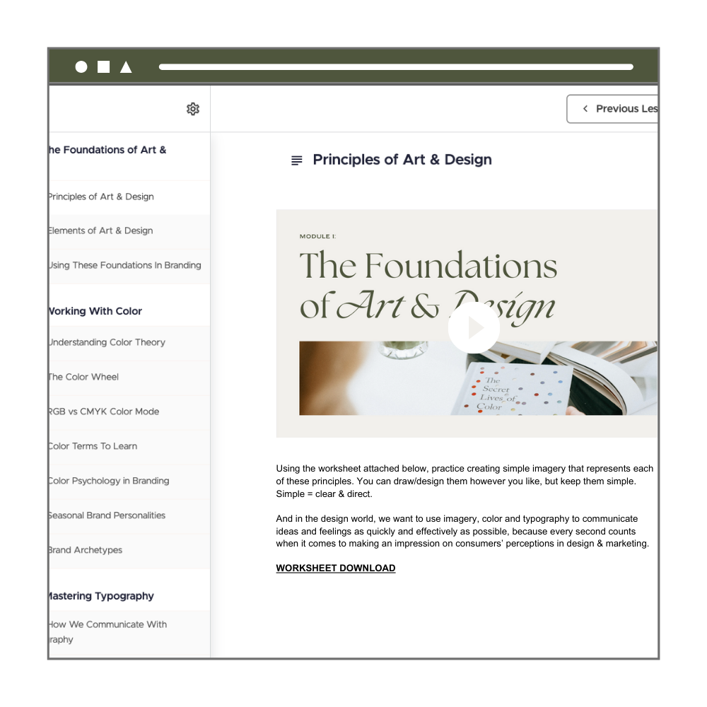 Master the Art of Brand Design Course - Foxtrot Branding