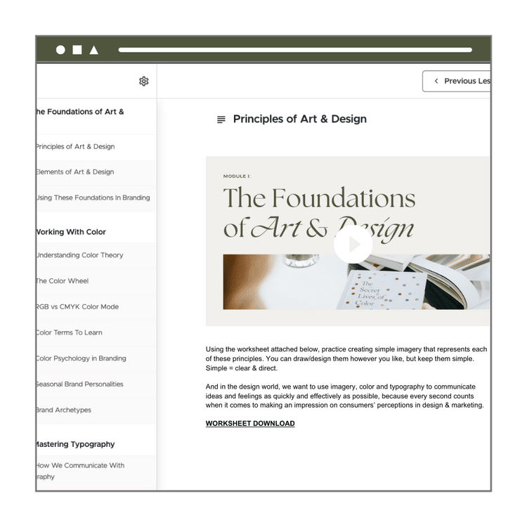 Master the Art of Brand Design Course - Foxtrot Branding
