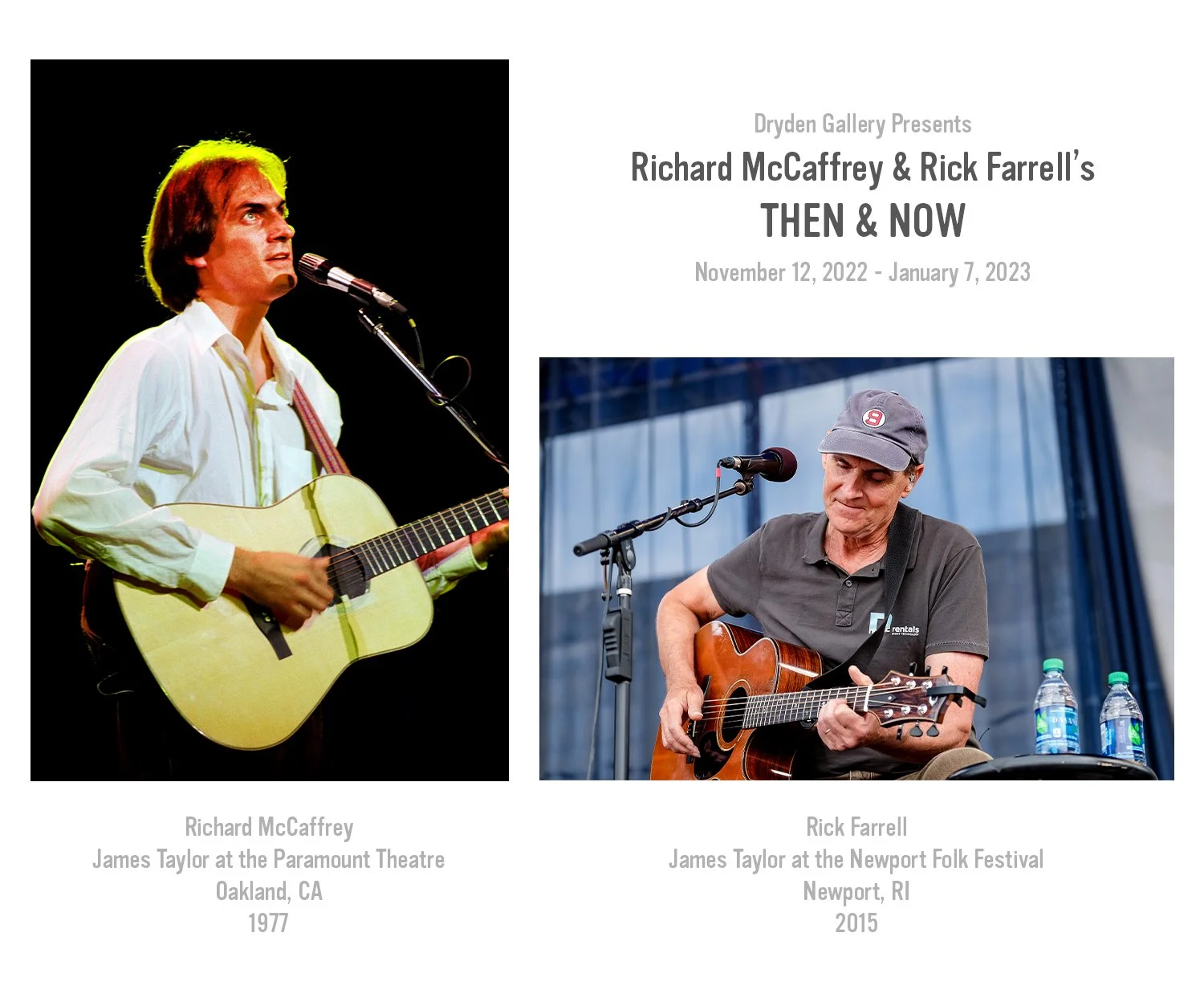 Richard McCaffrey & Rick Farrell's THEN & NOW — DRYDEN GALLERY