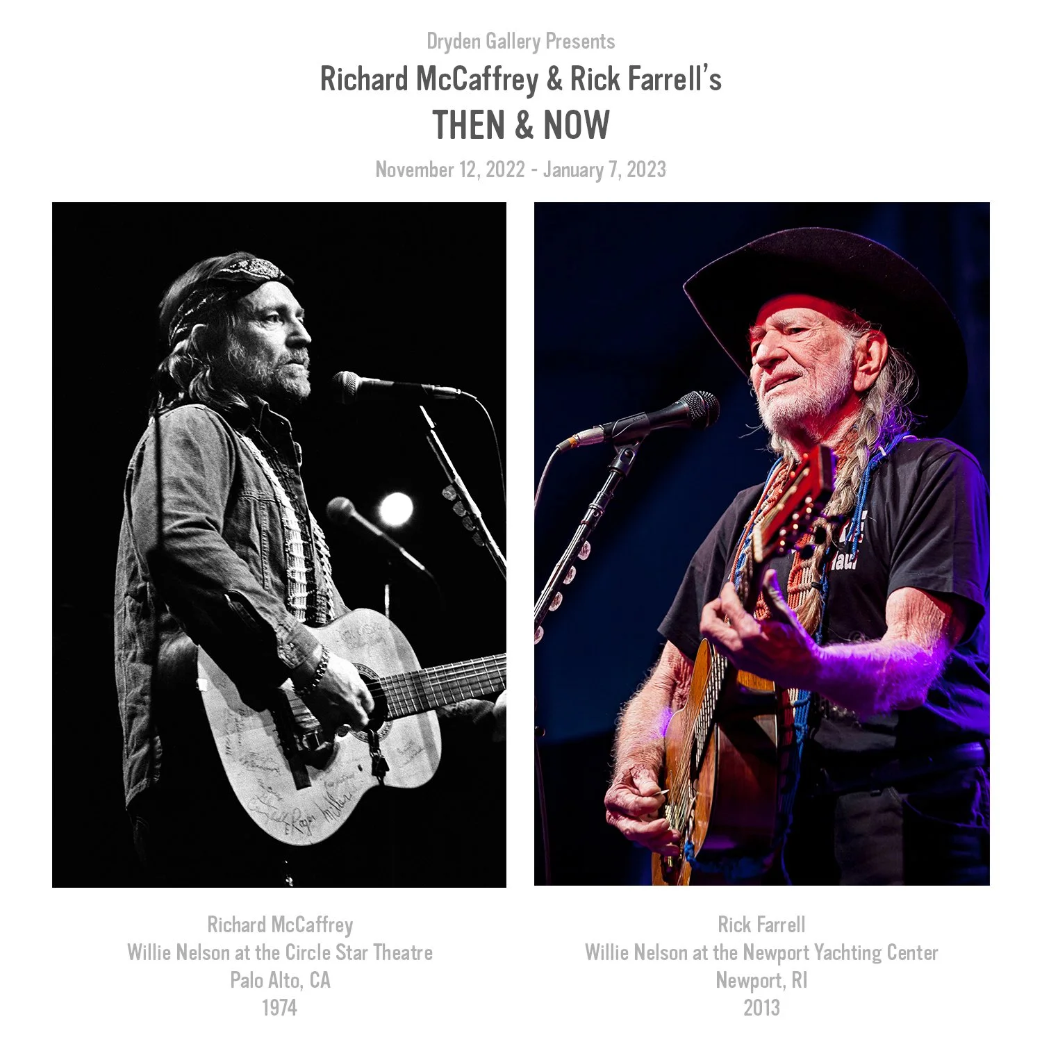 Richard McCaffrey & Rick Farrell's THEN & NOW — DRYDEN GALLERY