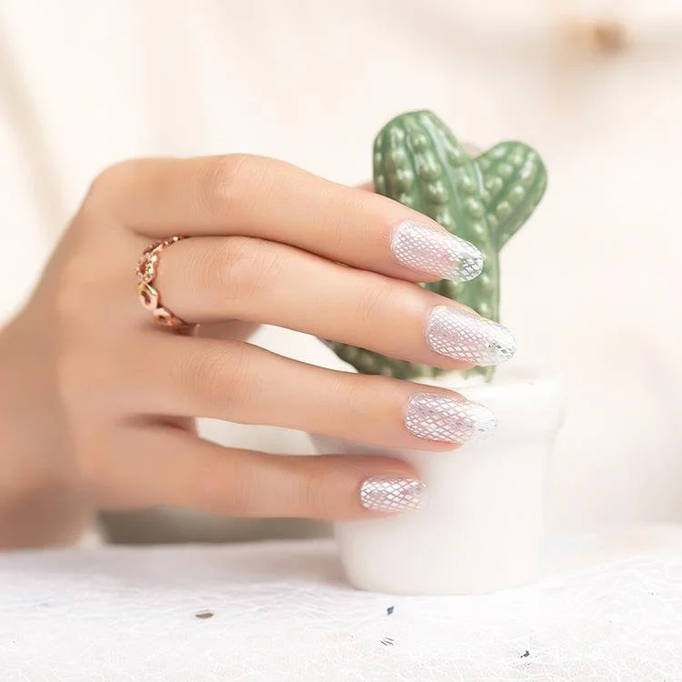 Holo Triangle Nail Wraps — StickyFix Nails No Mess Nail Art