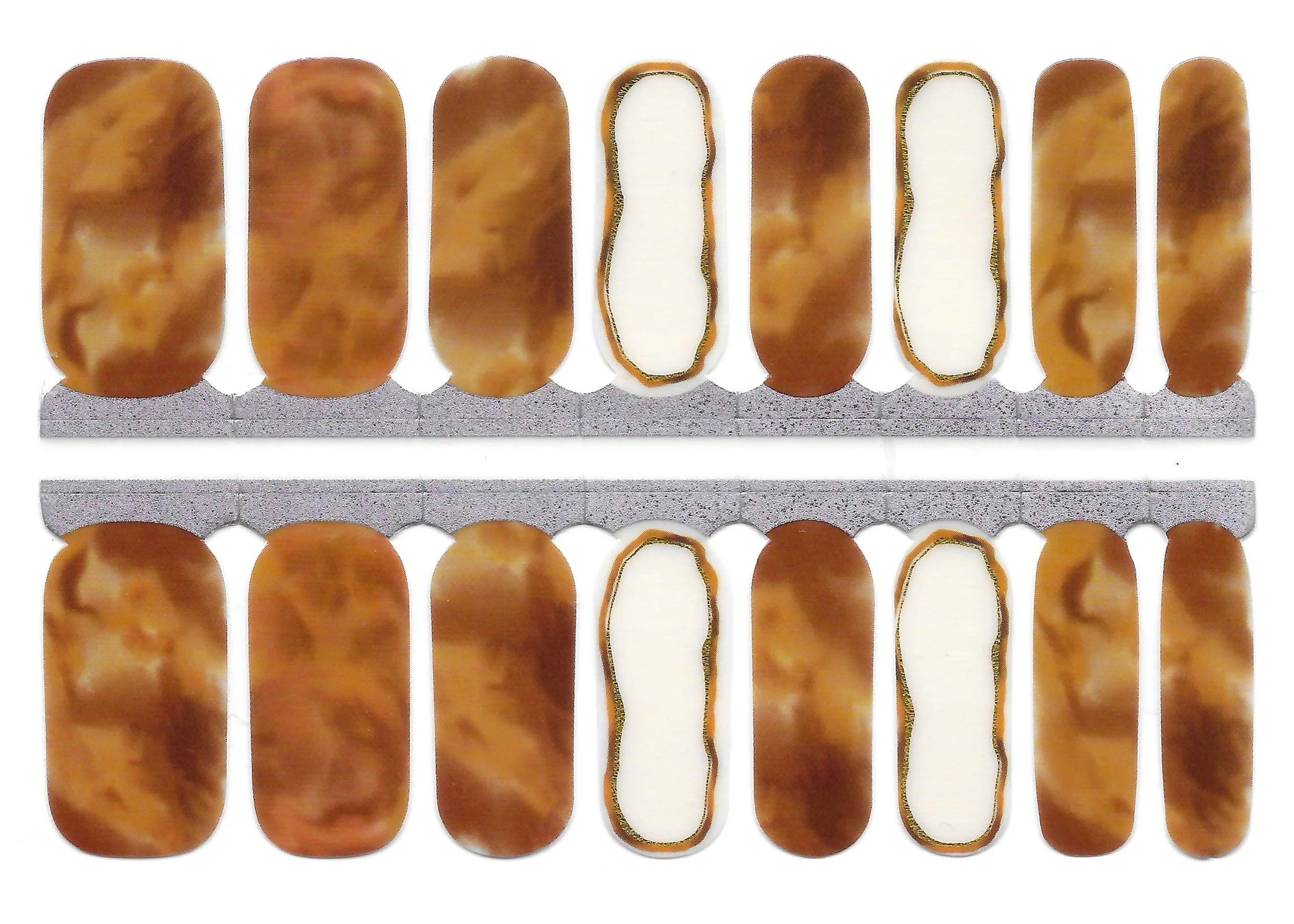 Yolanda Sheer Nail Wraps — StickyFix Nails No Mess Nail Art