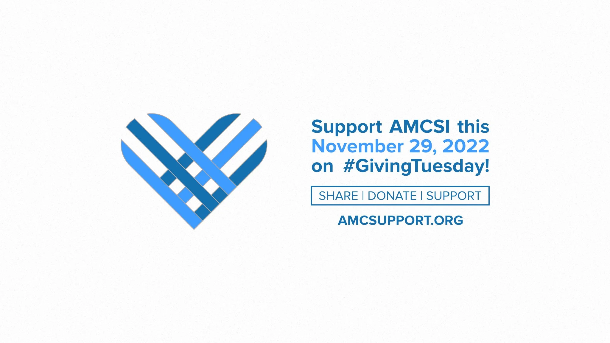 Giving Tuesday — AMC Support