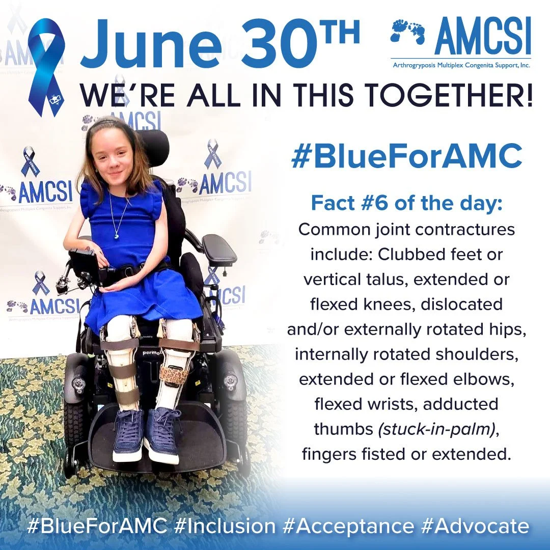 AMC Awareness Day — AMC Support - Arthrogryposis