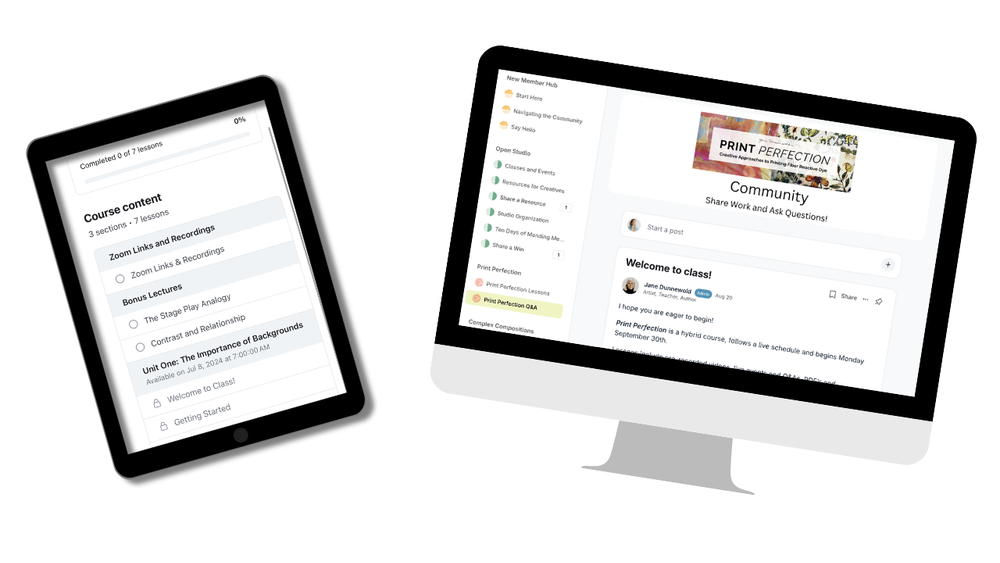 Print Perfection | Printing with Fiber Reactive Dyes — Jane Dunnewold