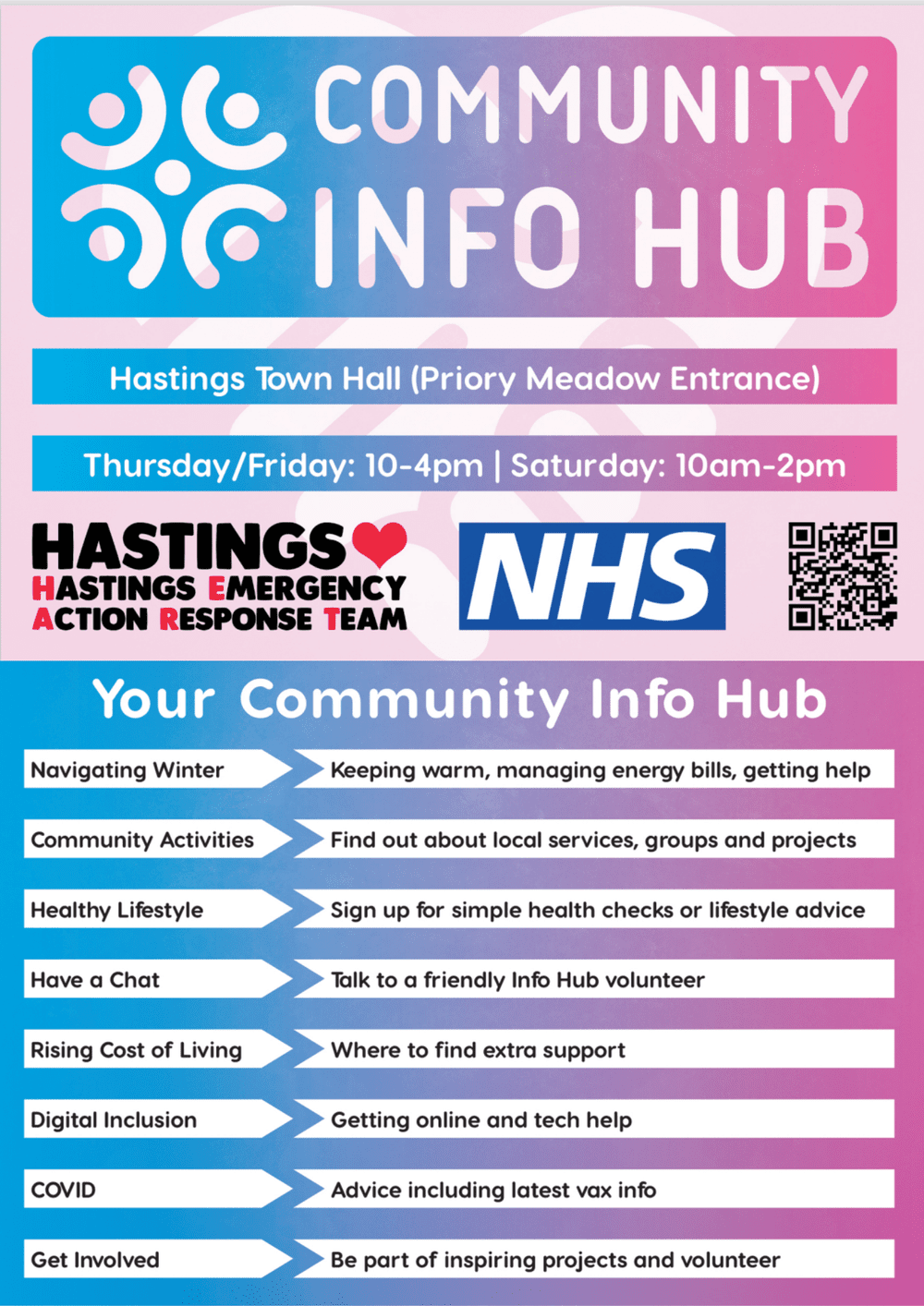 The Community Info Hub — HASTINGS HEART