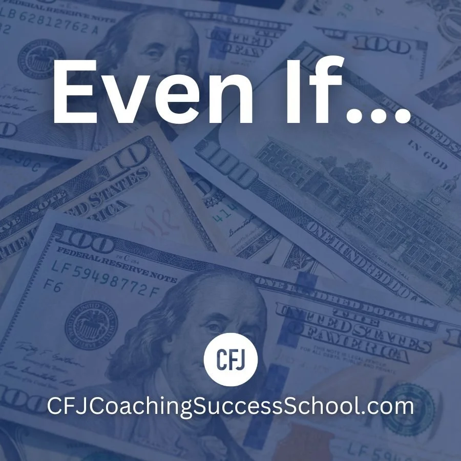 even if... — Carolyn Freyer-Jones