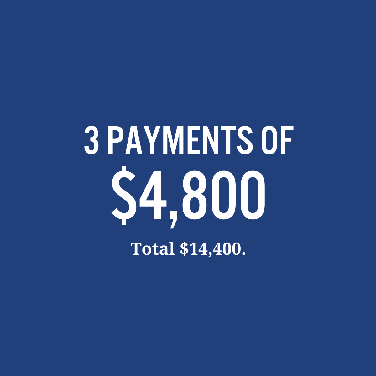 New Student - Standard Tuition Options — Carolyn Freyer-Jones