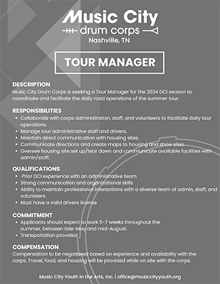 Jobs — Music City Youth in the Arts