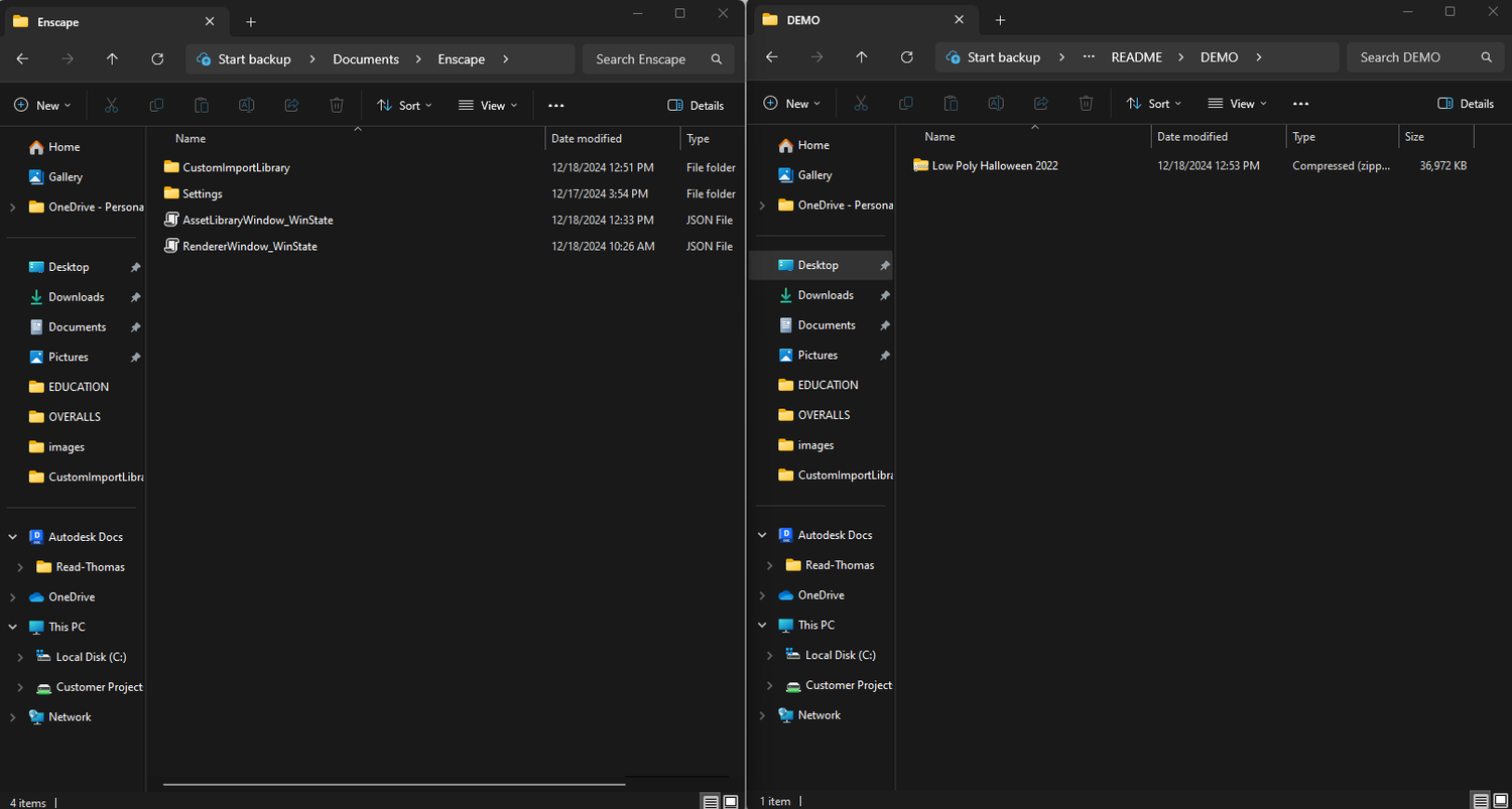 Enscape README | Guide to Custom Assets — BIM Kits