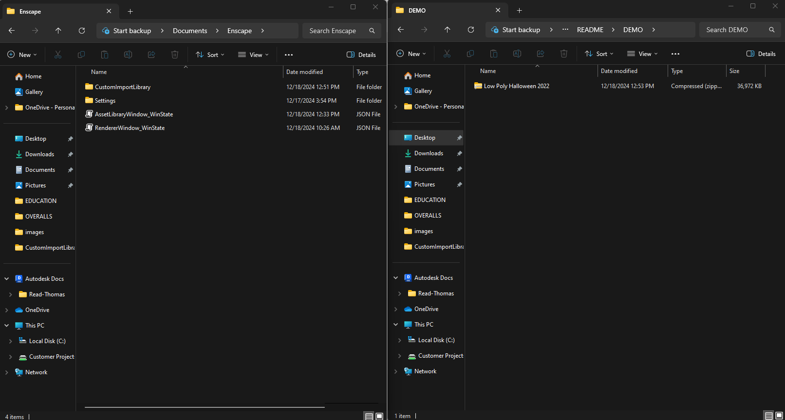 Enscape README | Guide to Custom Assets — BIM Kits