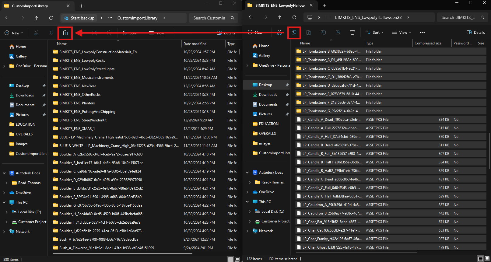 Enscape README | Guide to Custom Assets — BIM Kits