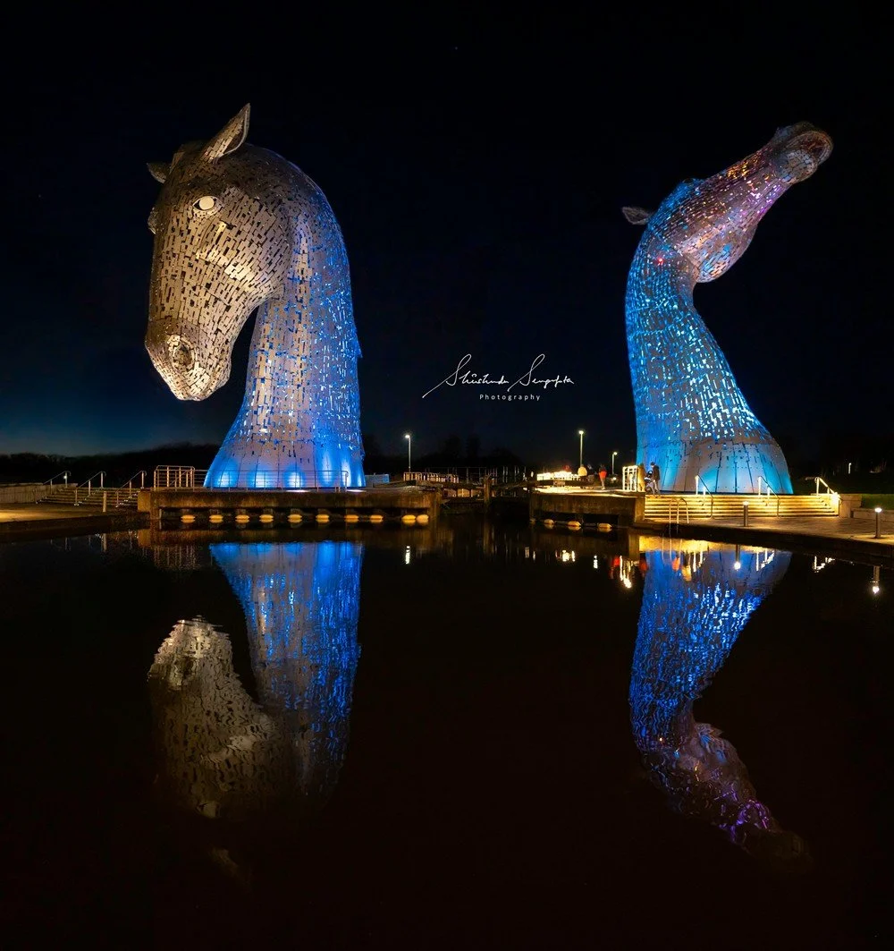 The Mysterious Kelpies of Helix Park in Falkirk | A Tour of Scotland’s ...