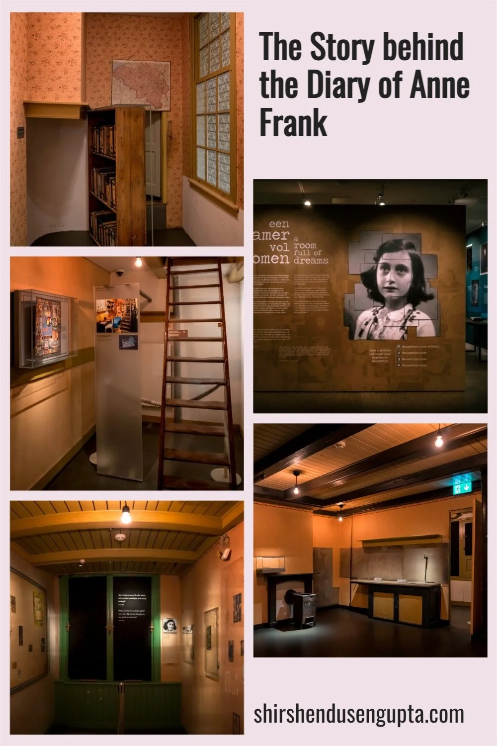 Anne Frank House Museum Amsterdam Virtual Tour | The Story behind the ...