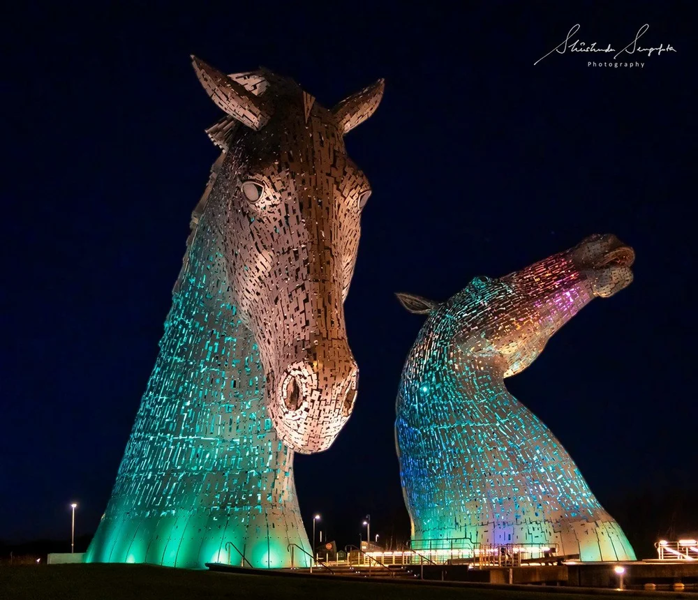 The Mysterious Kelpies of Helix Park in Falkirk | A Tour of Scotland’s ...