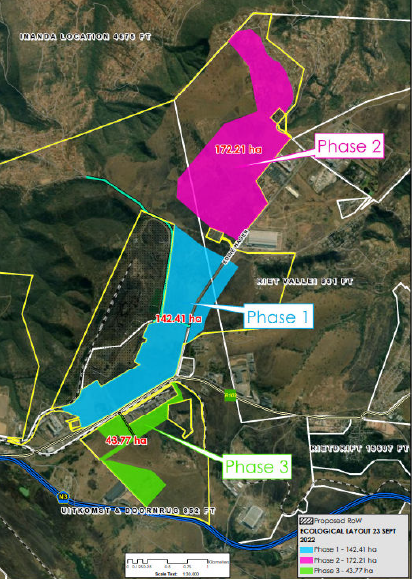 Location — Hammarsdale Cato Ridge Development Association