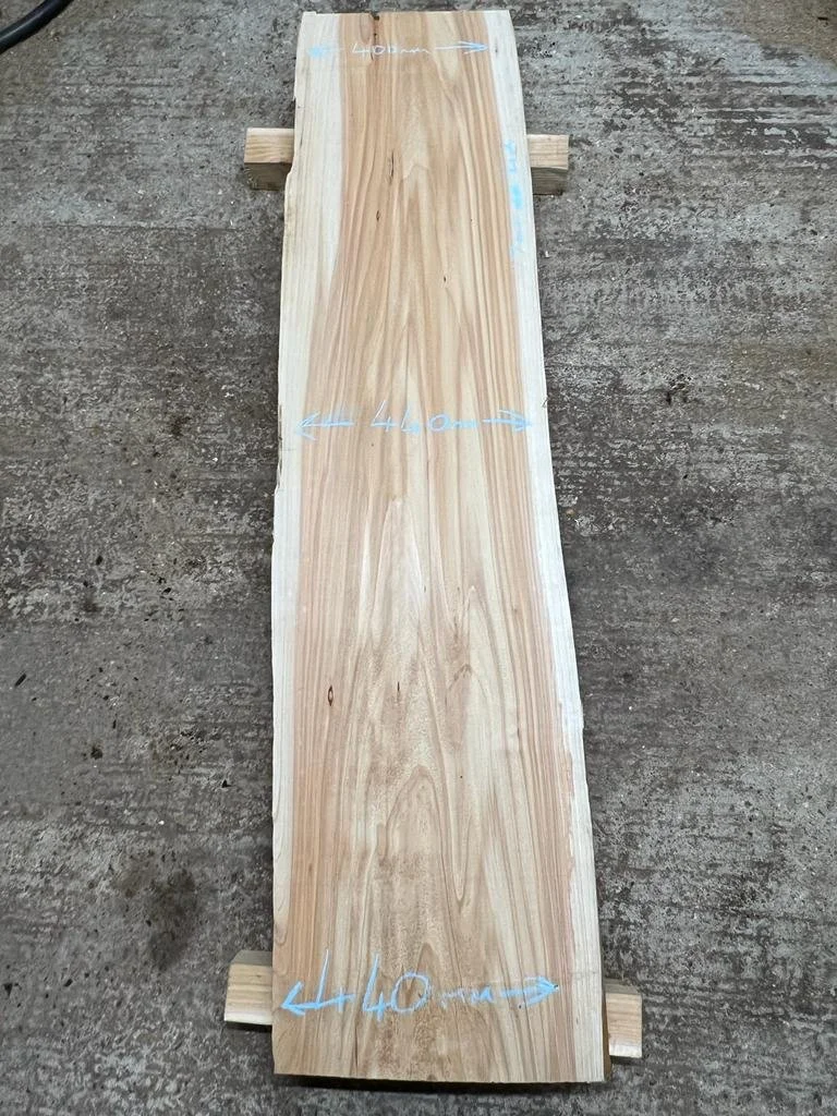 Cedar Planed Slab Double Waney Edge — Chessell Woodyard