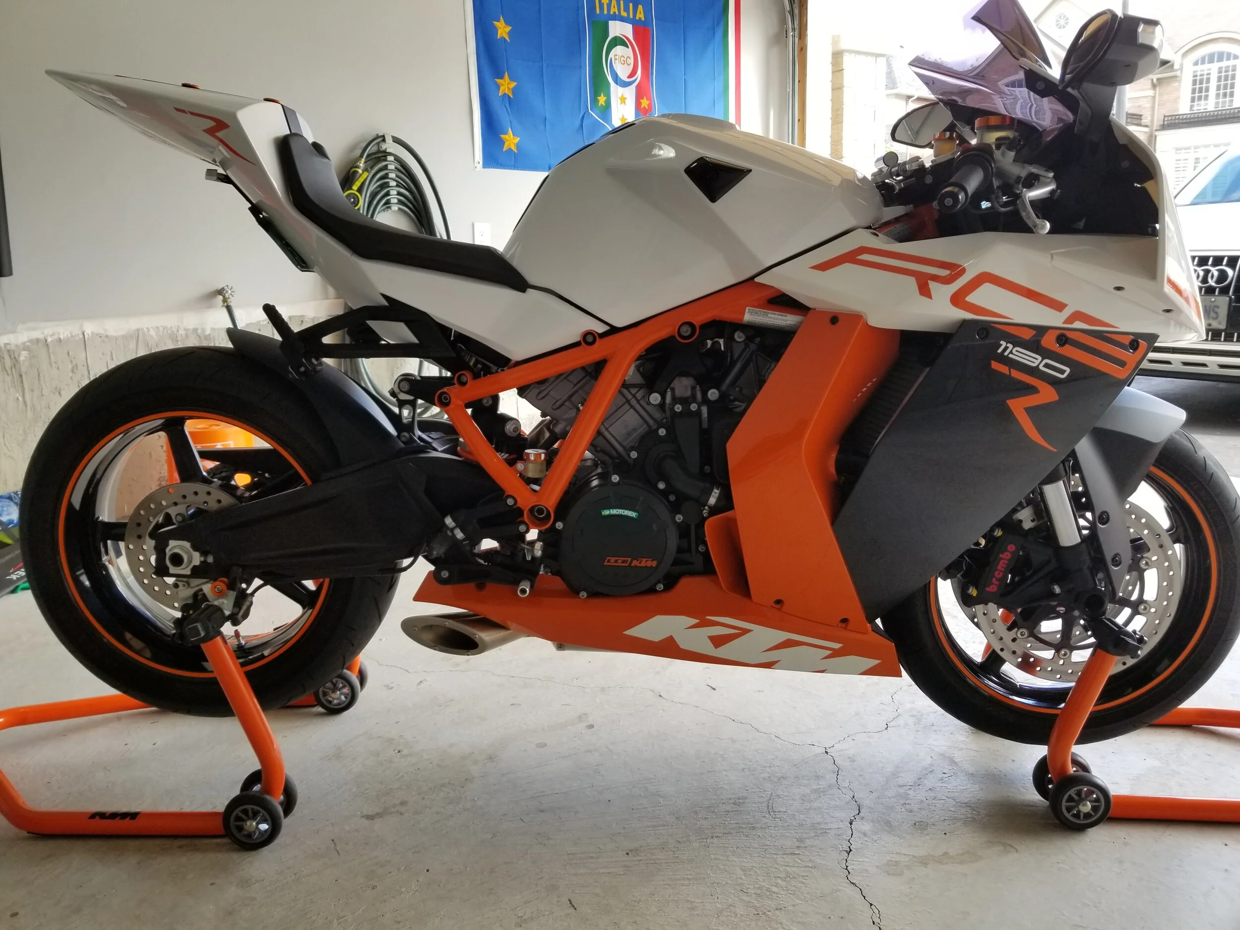 Install Pics - Orange Rimstripes — Tapeworks Graphics