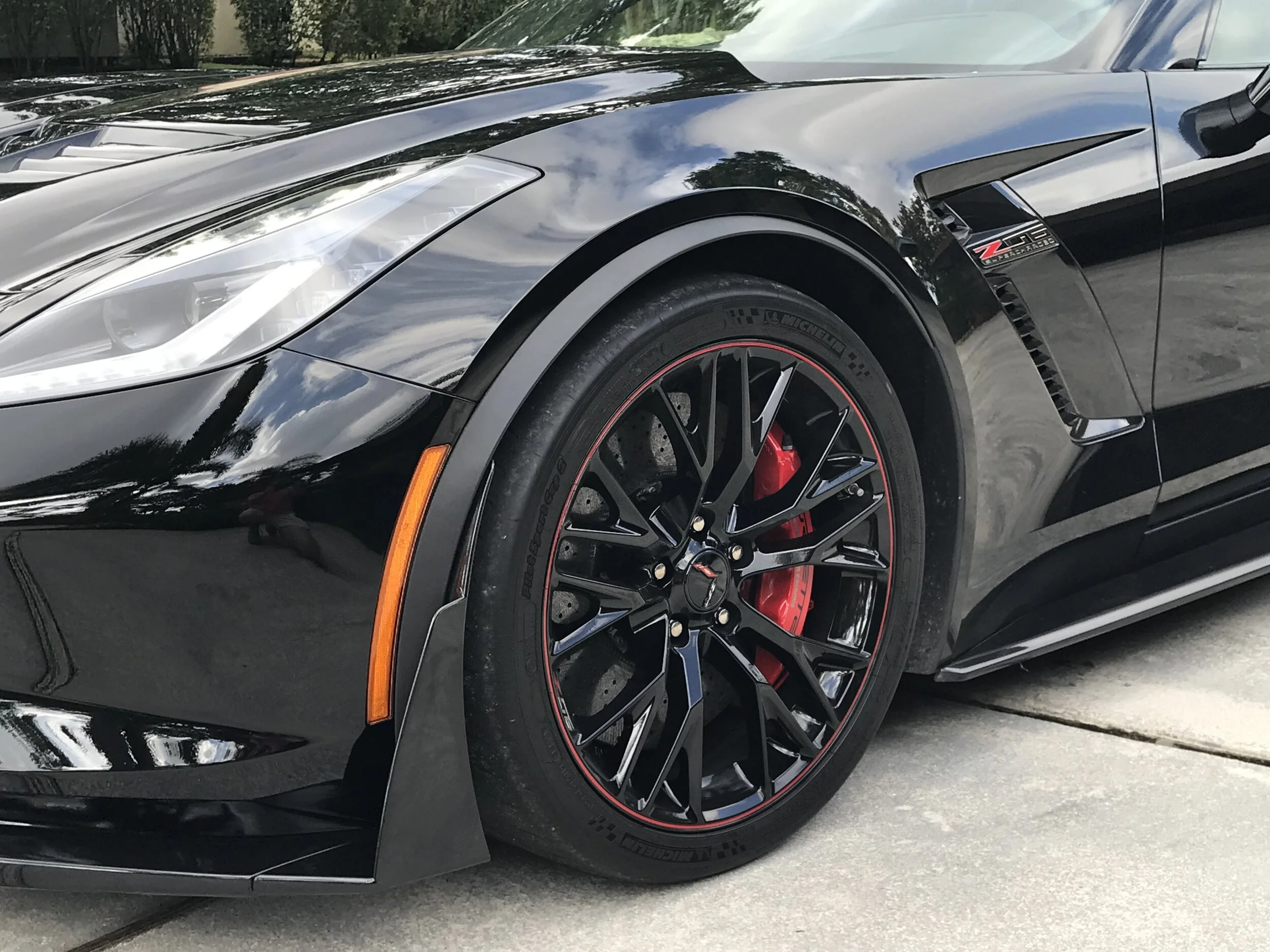 Install Pics - Red Rimstripes — Tapeworks Graphics