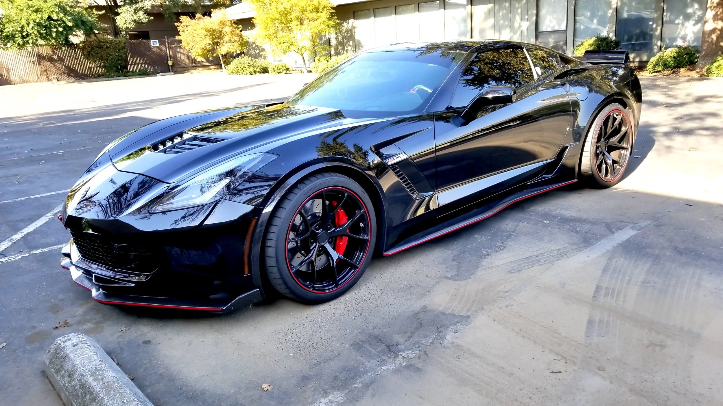 Install Pics - Red Rimstripes — Tapeworks Graphics
